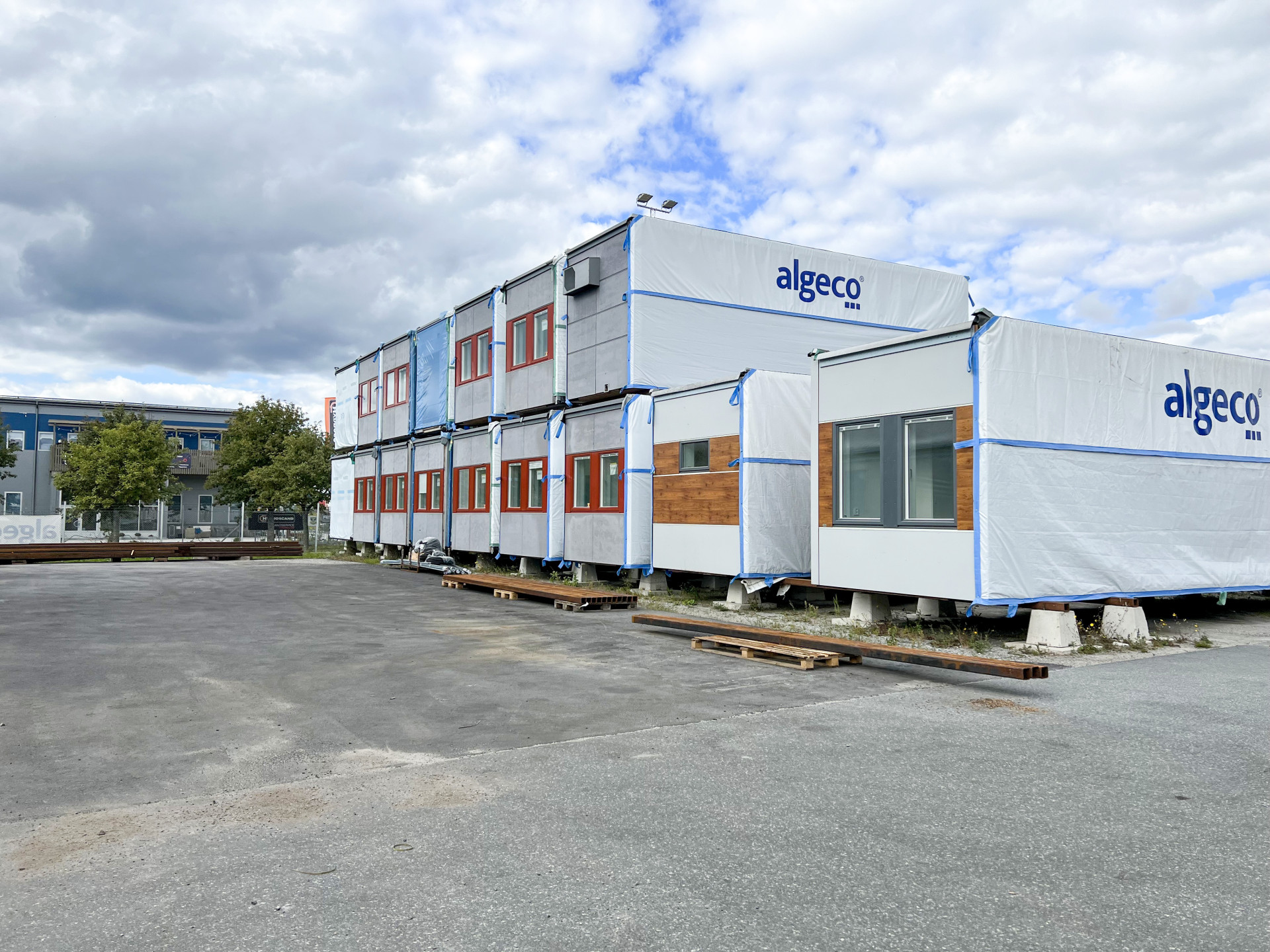 Loopings Modulcover | Algeco Norway